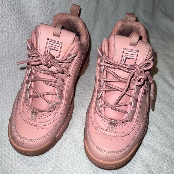 Fila | Shoes | Filas Womens Disruptor 2 Athletic Shoes Pink | Poshmark